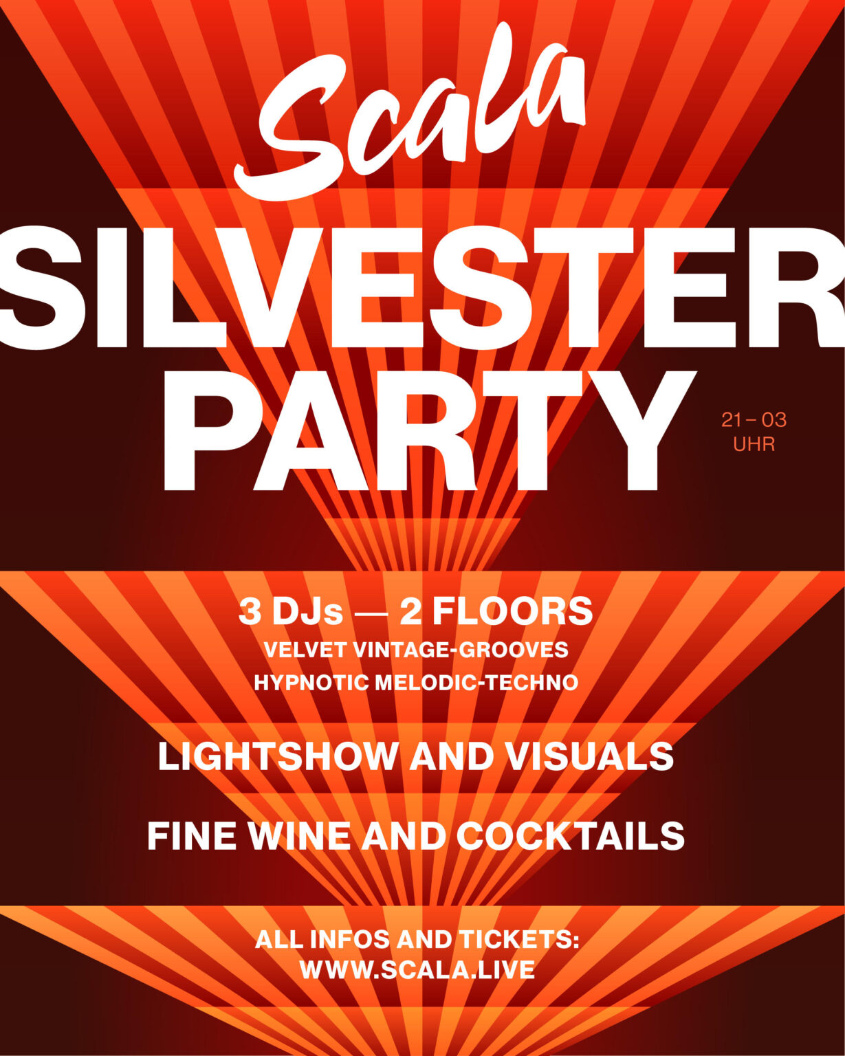 SCALA SILVESTER PARTY 25/26 - Scala Gastronomie Ludwigsburg